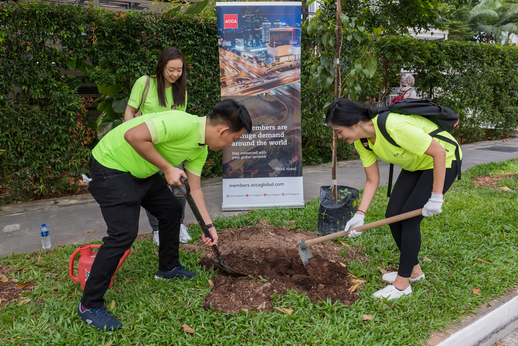 ACCA/NParks Plant a Tree Project - The Luxury Network Singapore