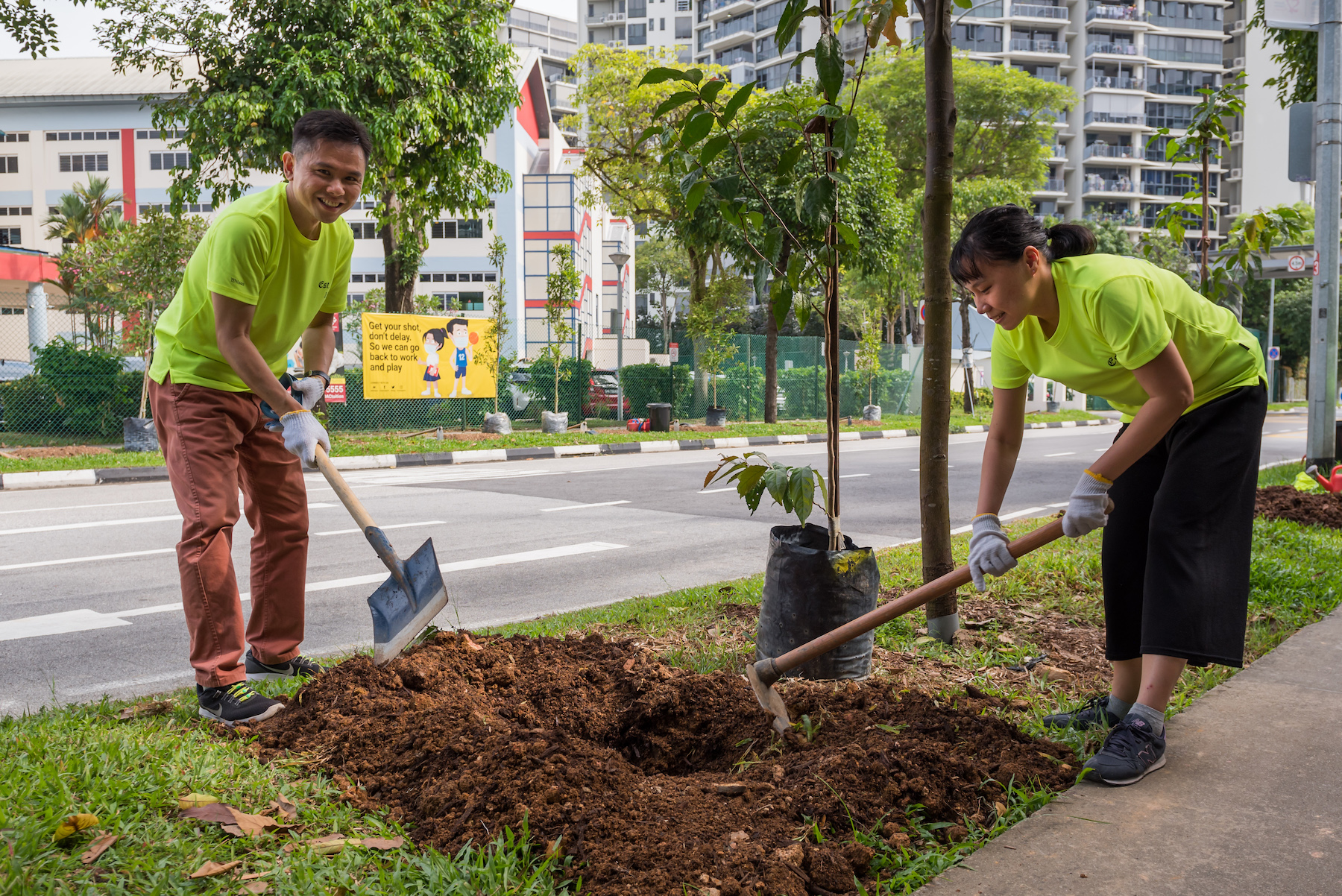 ACCA/NParks Plant a Tree Project - The Luxury Network Singapore
