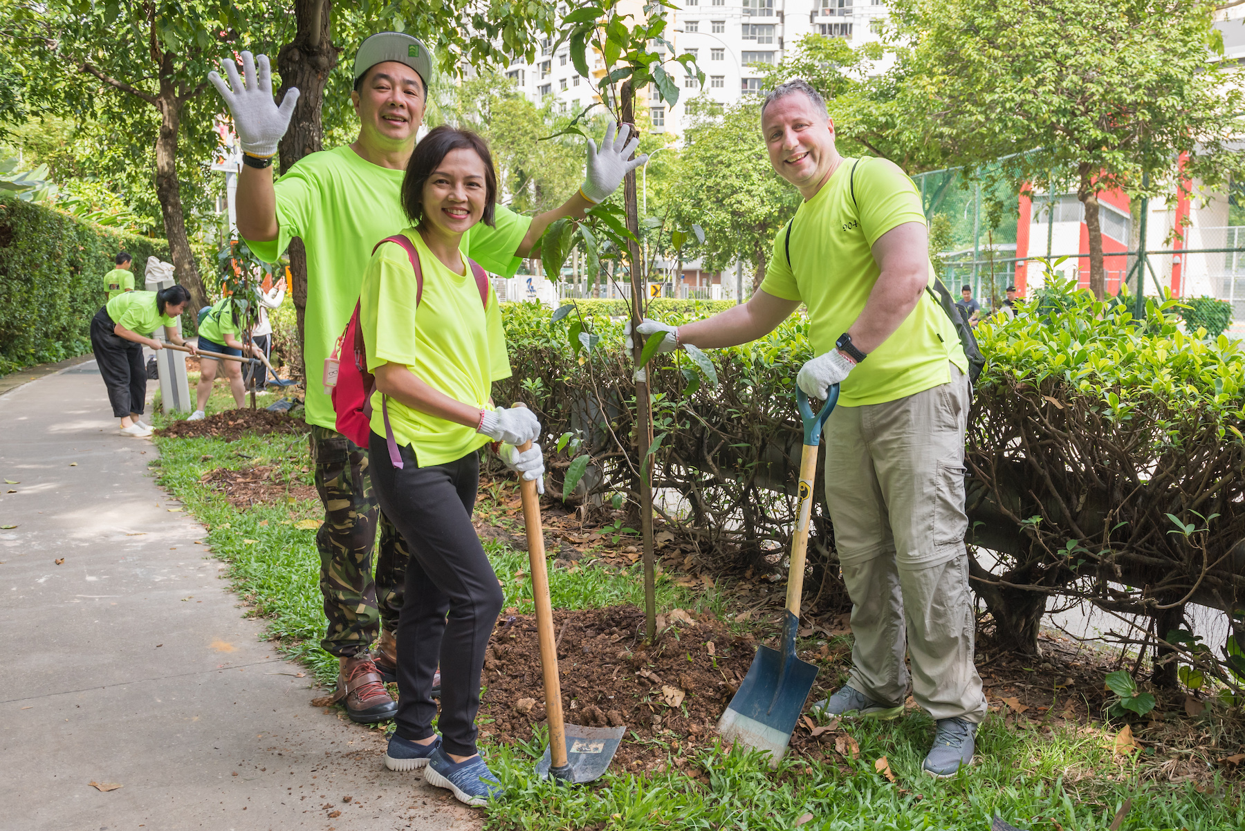 ACCA/NParks Plant a Tree Project - The Luxury Network Singapore