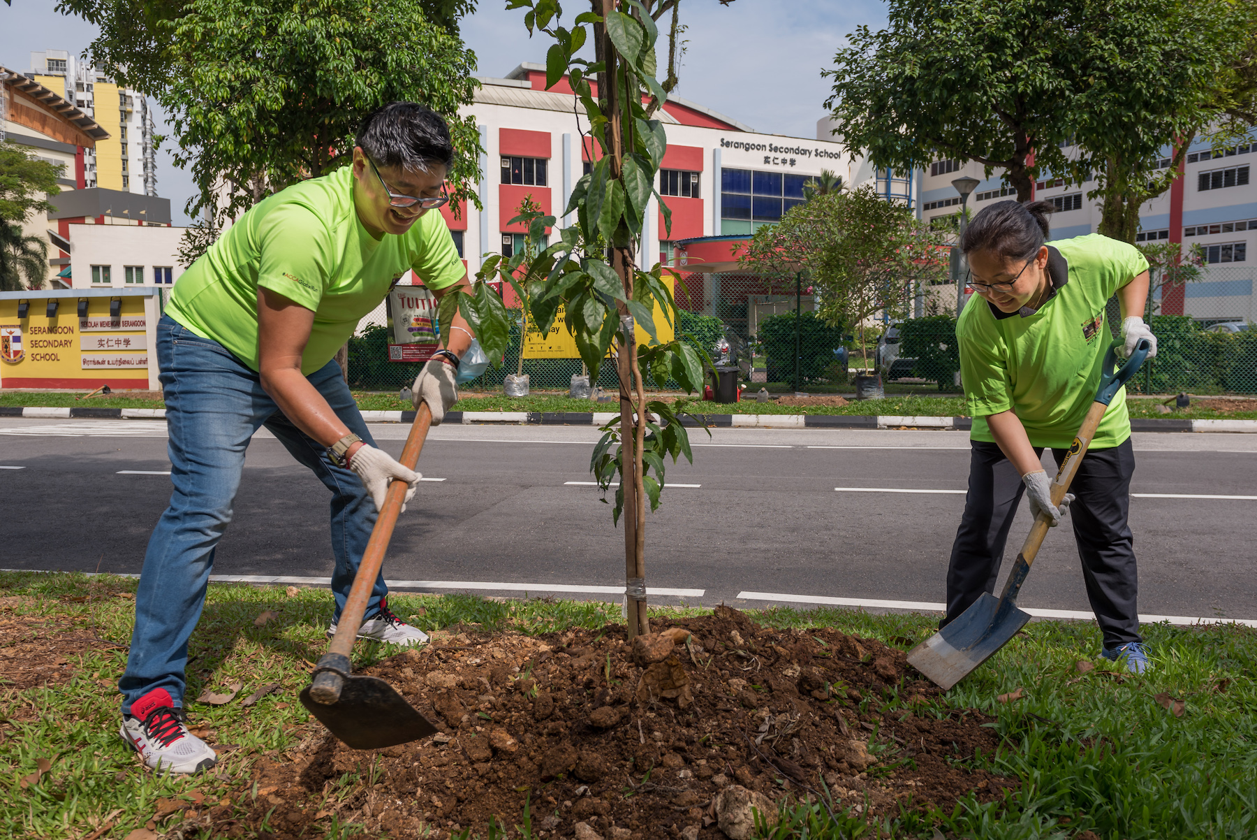 ACCA/NParks Plant a Tree Project - The Luxury Network Singapore